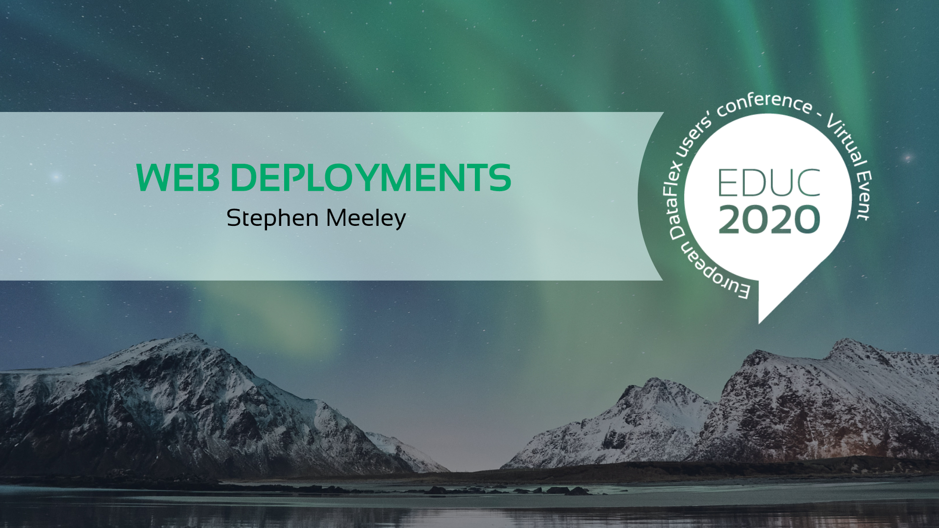 DFLC Lesson - Web Deployments