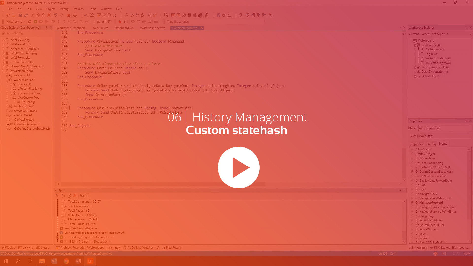DFLC Lesson - Custom statehash