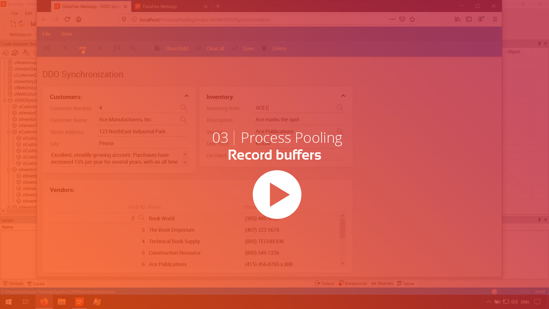 DFLC Lesson - Record buffers