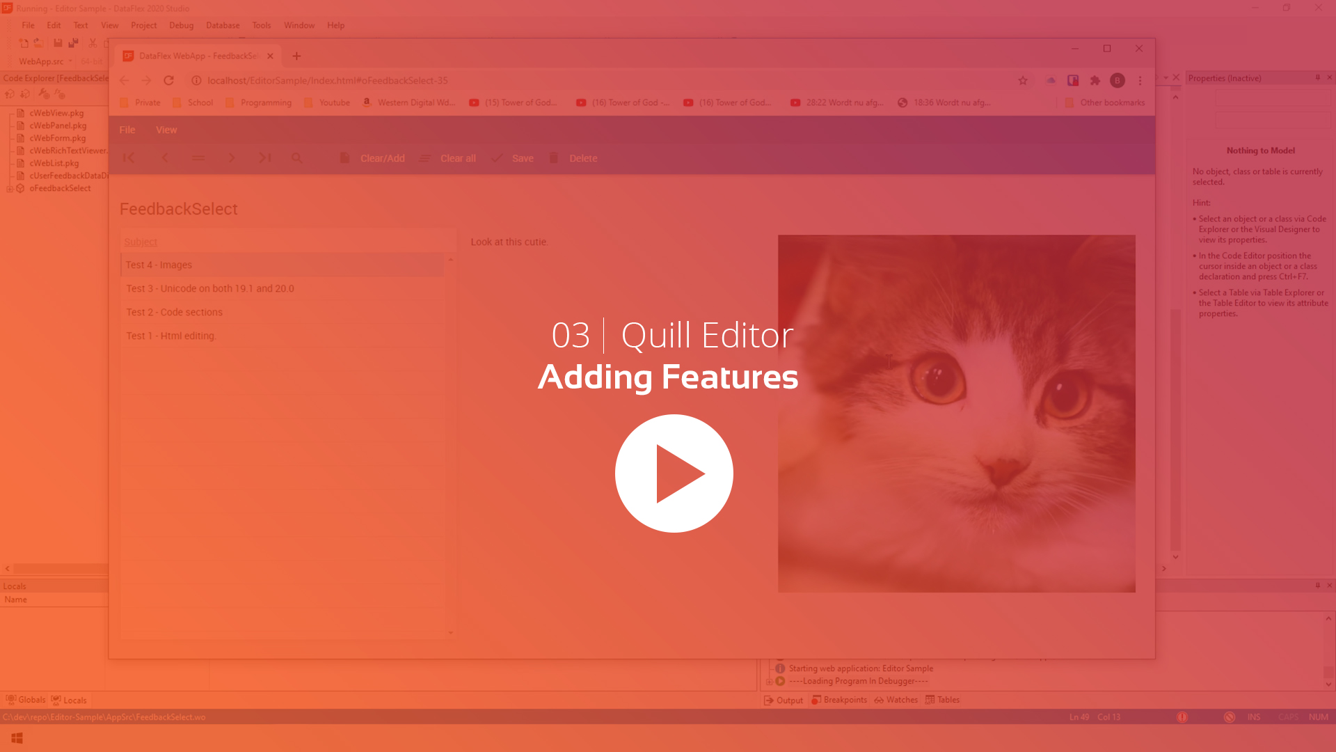 DFLC Lesson - Adding Features