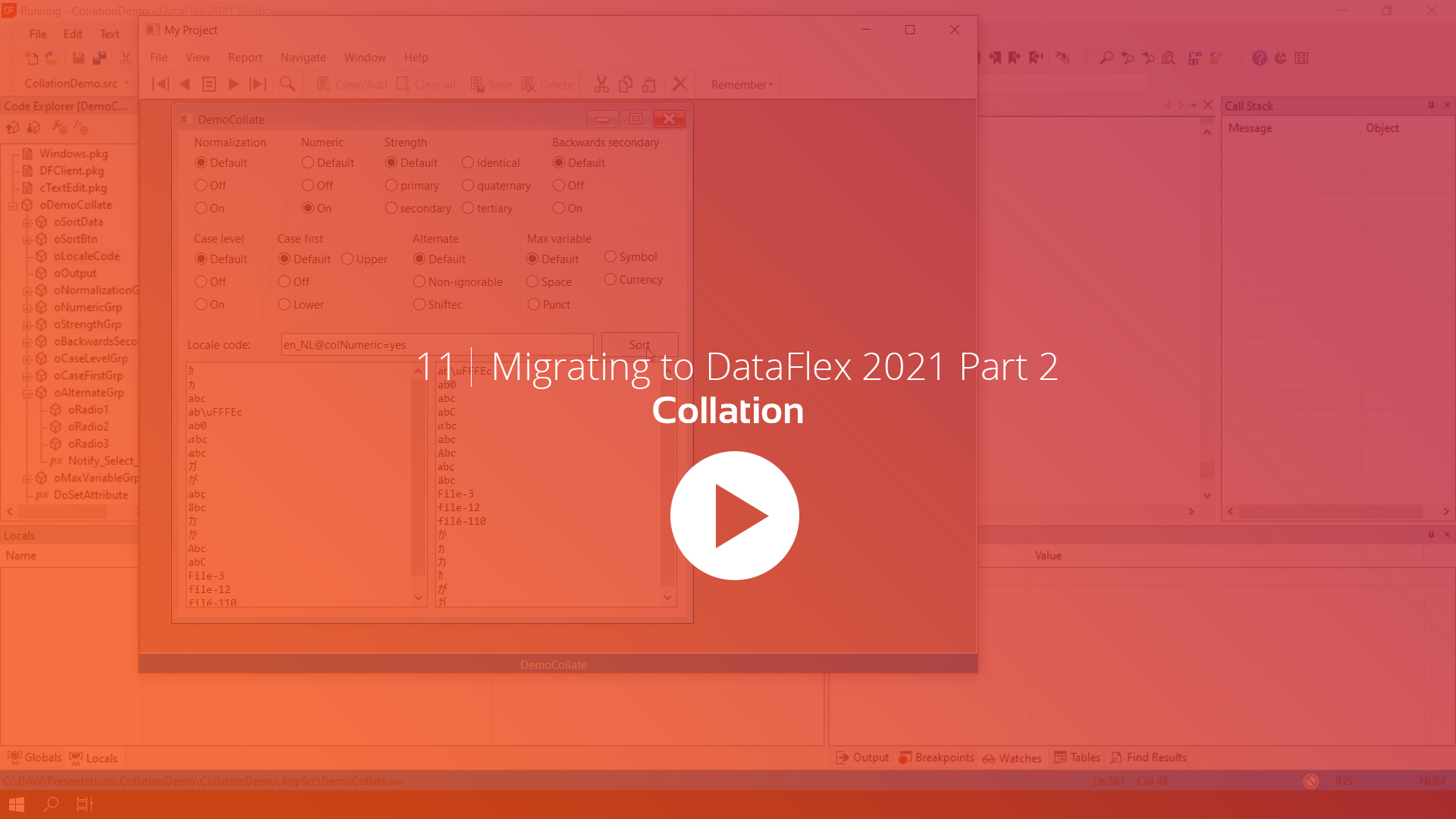 DFLC Lesson - Collation