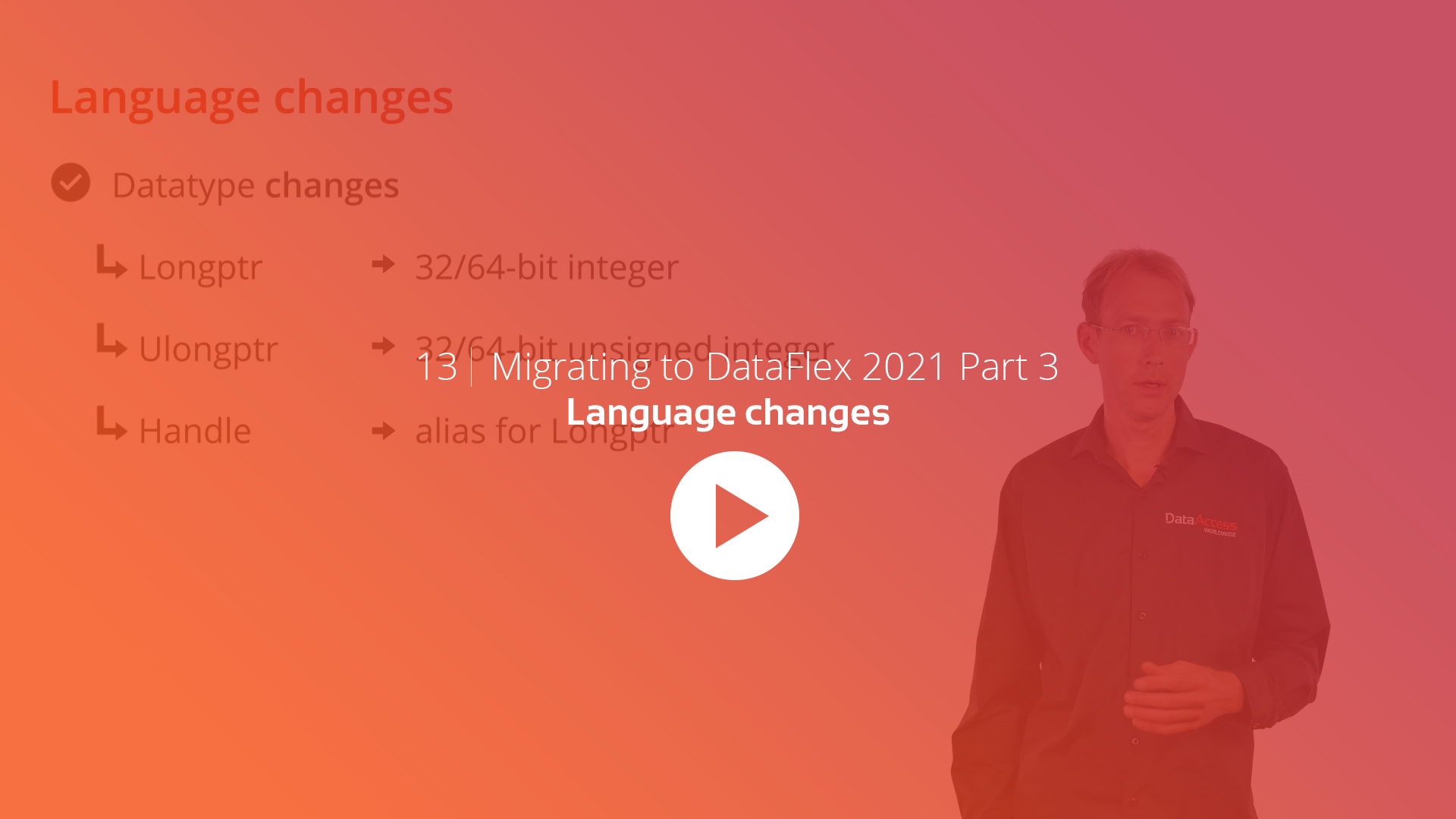 DFLC Lesson - Language changes