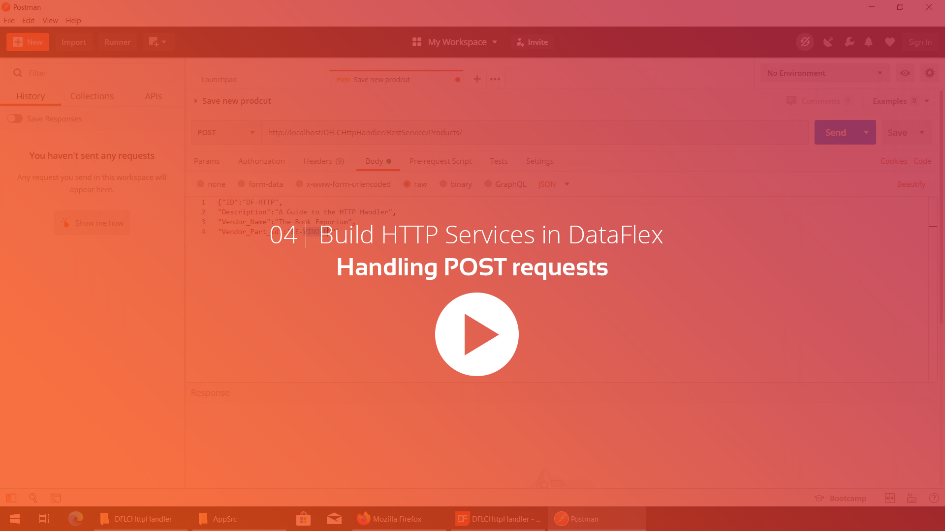 DFLC Lesson - Handling POST requests