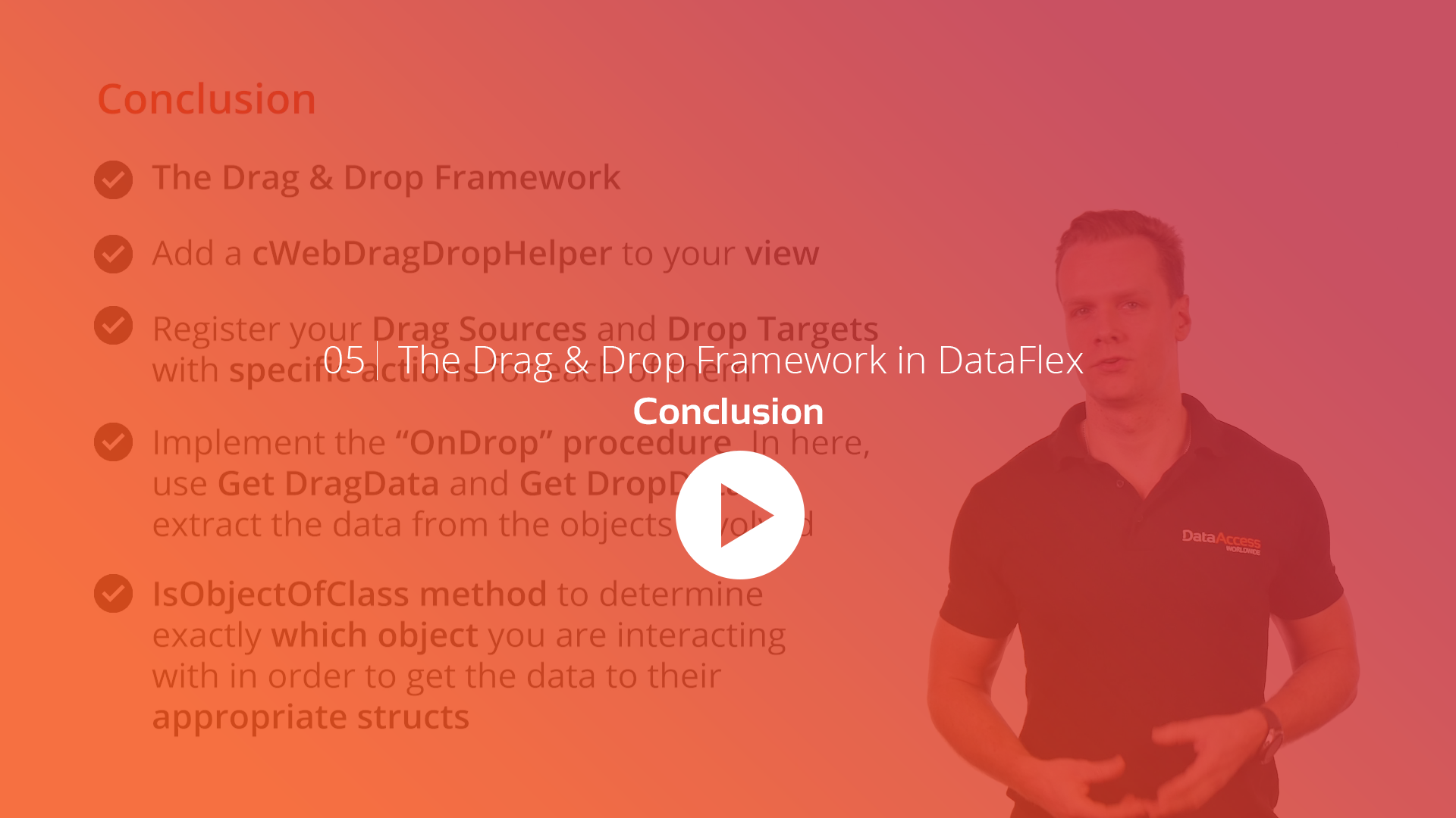 DFLC Lesson - Conclusion