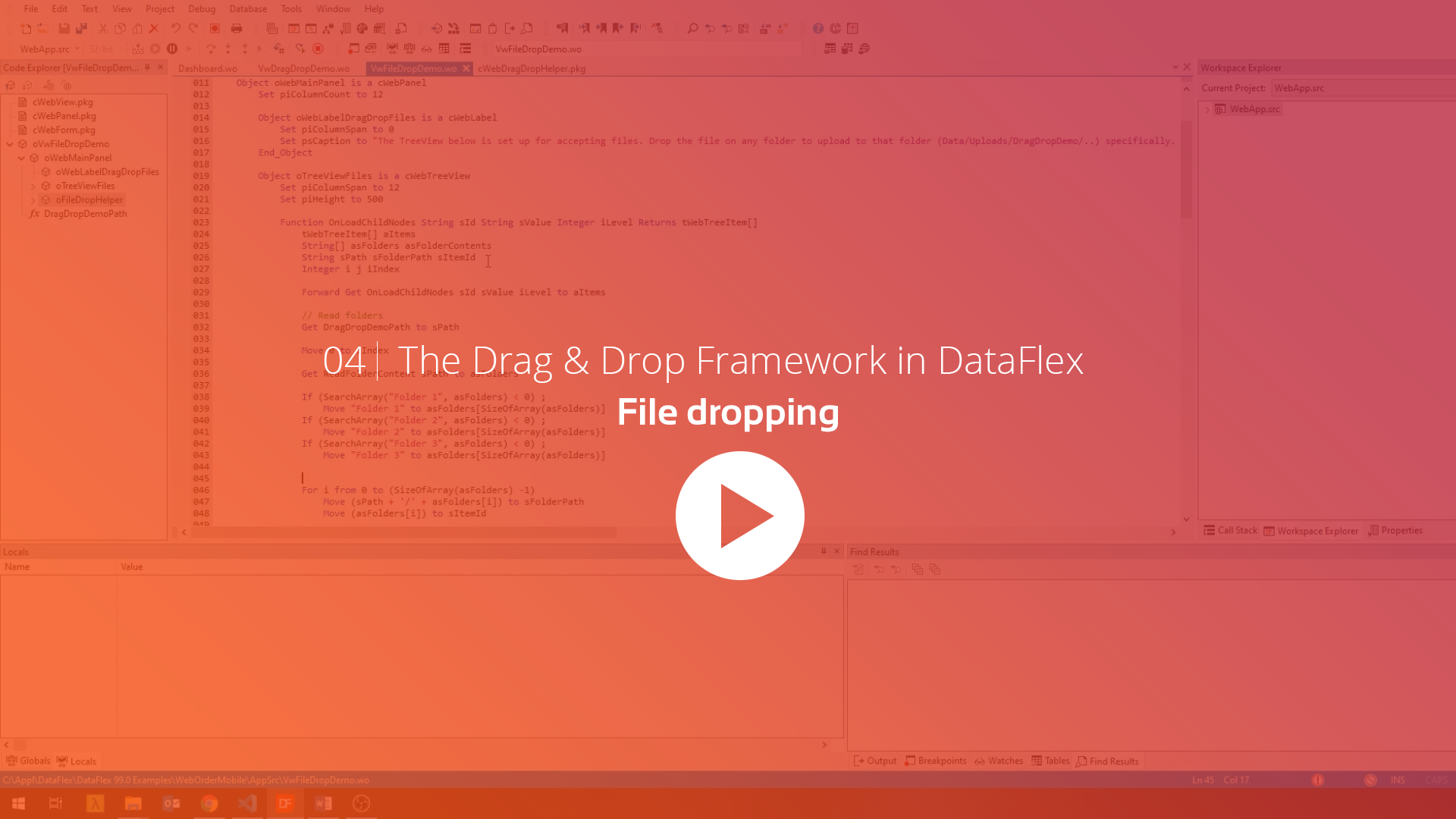 DFLC Lesson - File dropping