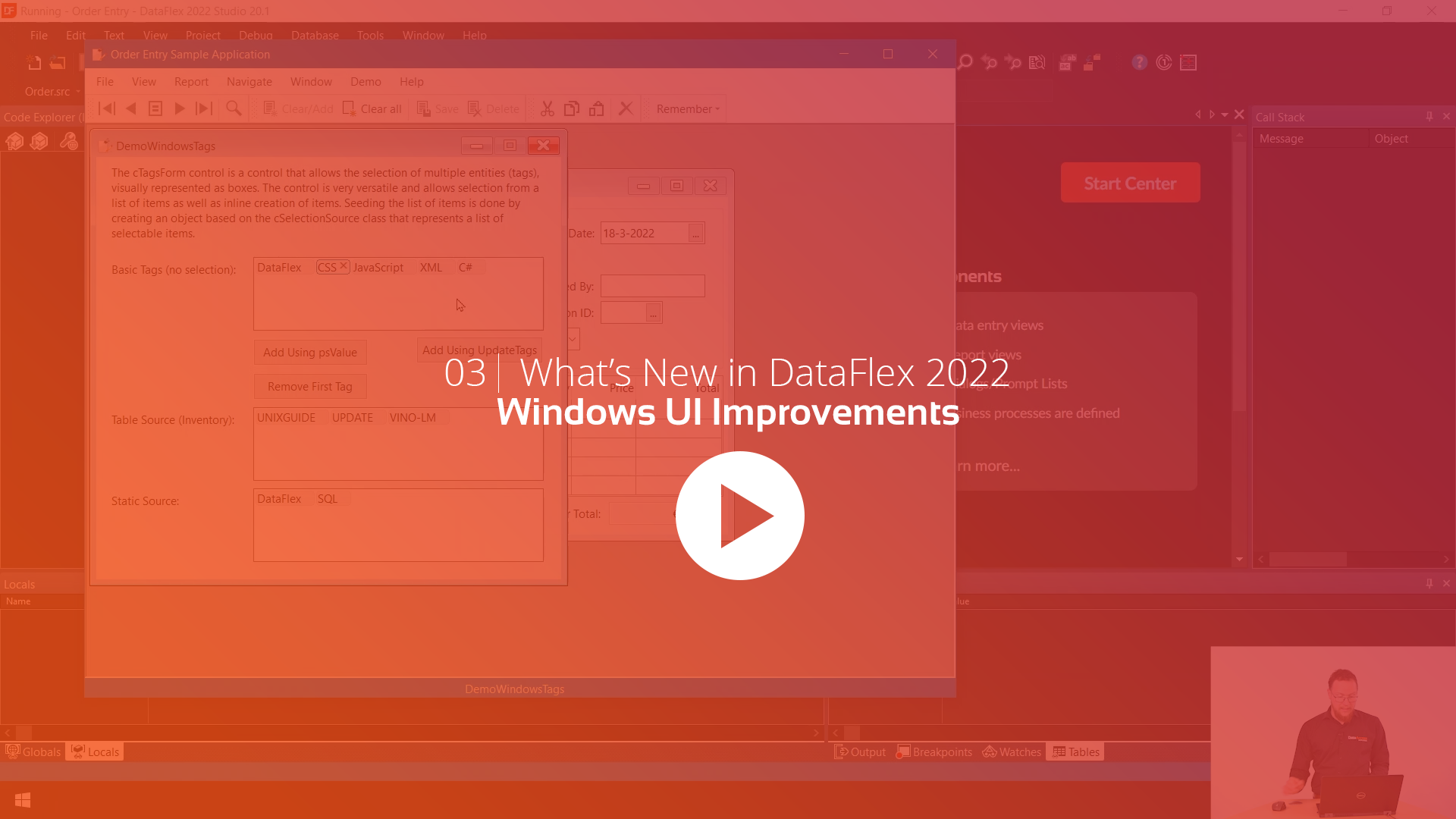 DFLC Lesson - Windows UI Improvements
