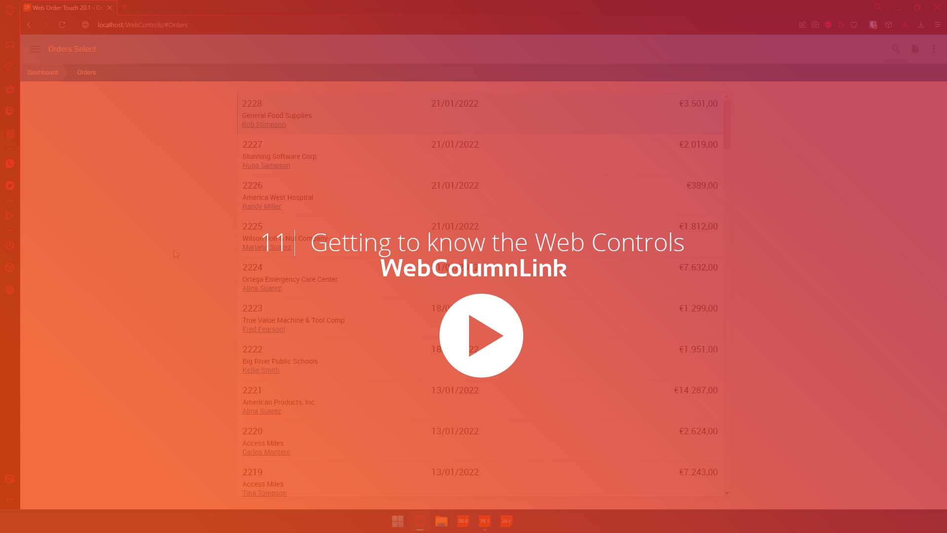 DFLC Lesson - WebColumnLink