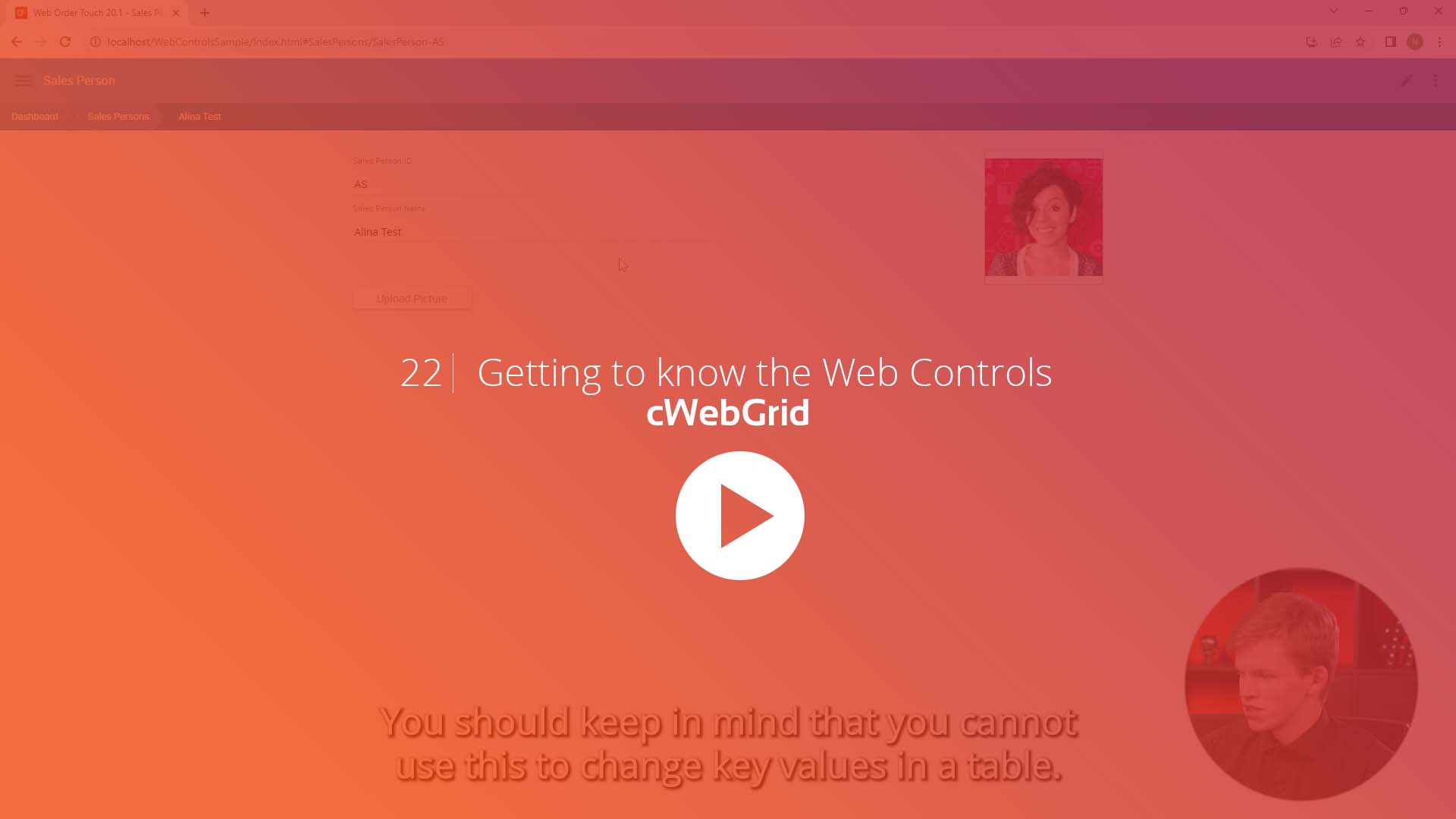 DFLC Lesson - cWebGrid