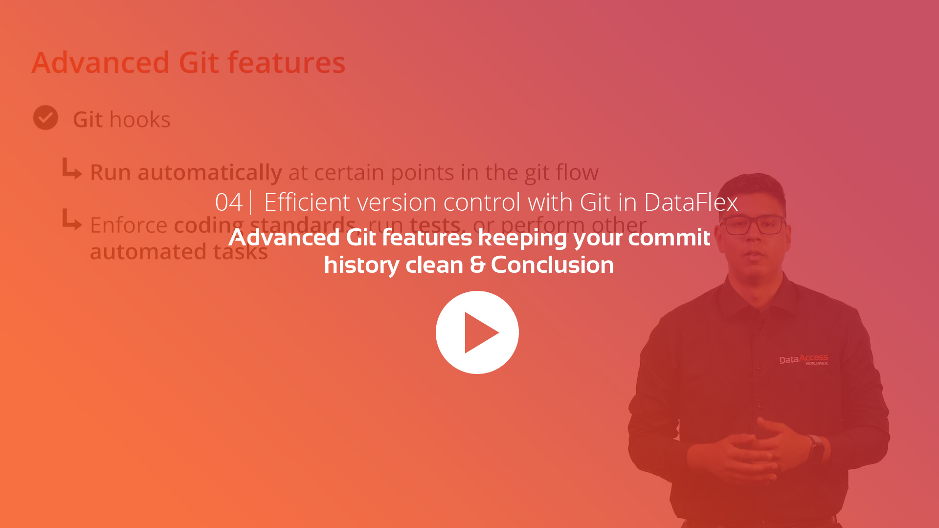 DFLC Lesson - Advanced Git features keeping your commit history clean DFLC Lesson - Advanced Git features keeping your commit history clean