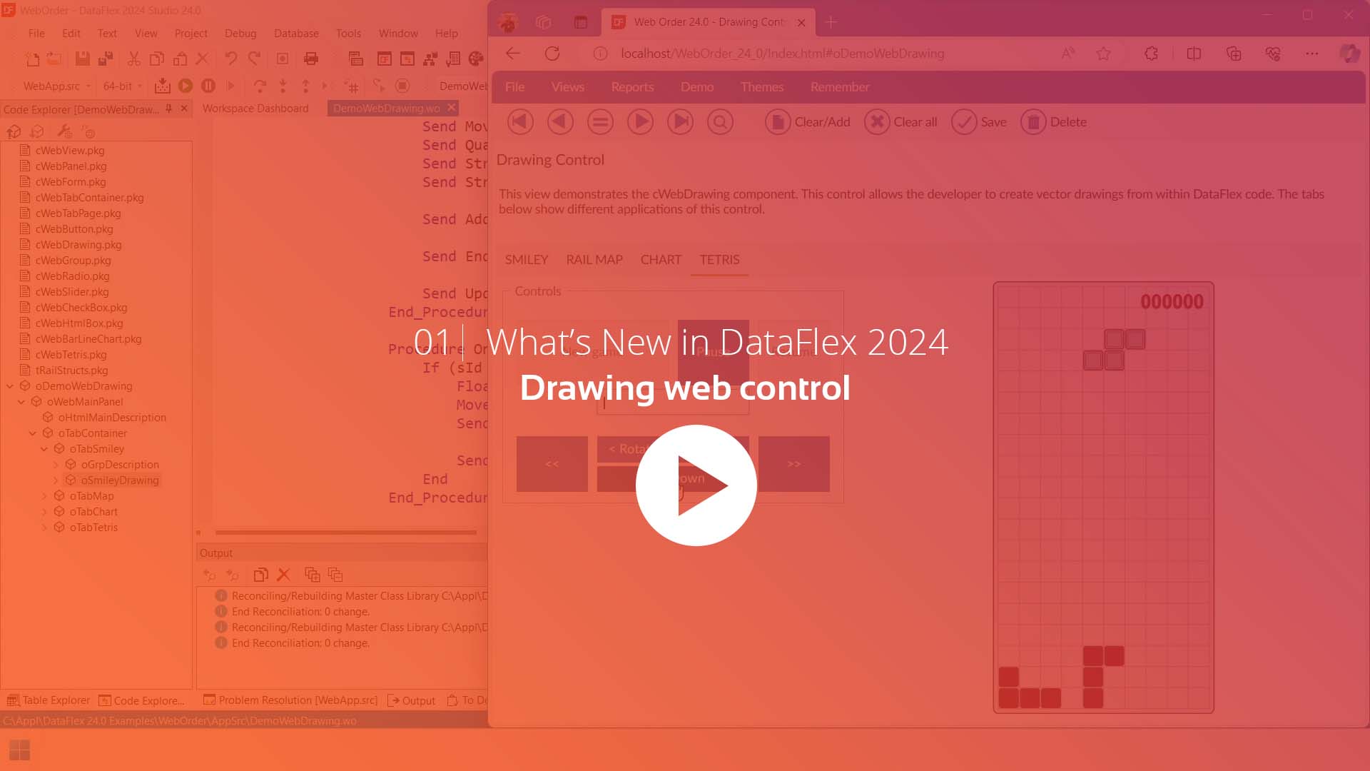 DFLC Lesson - Drawing web control