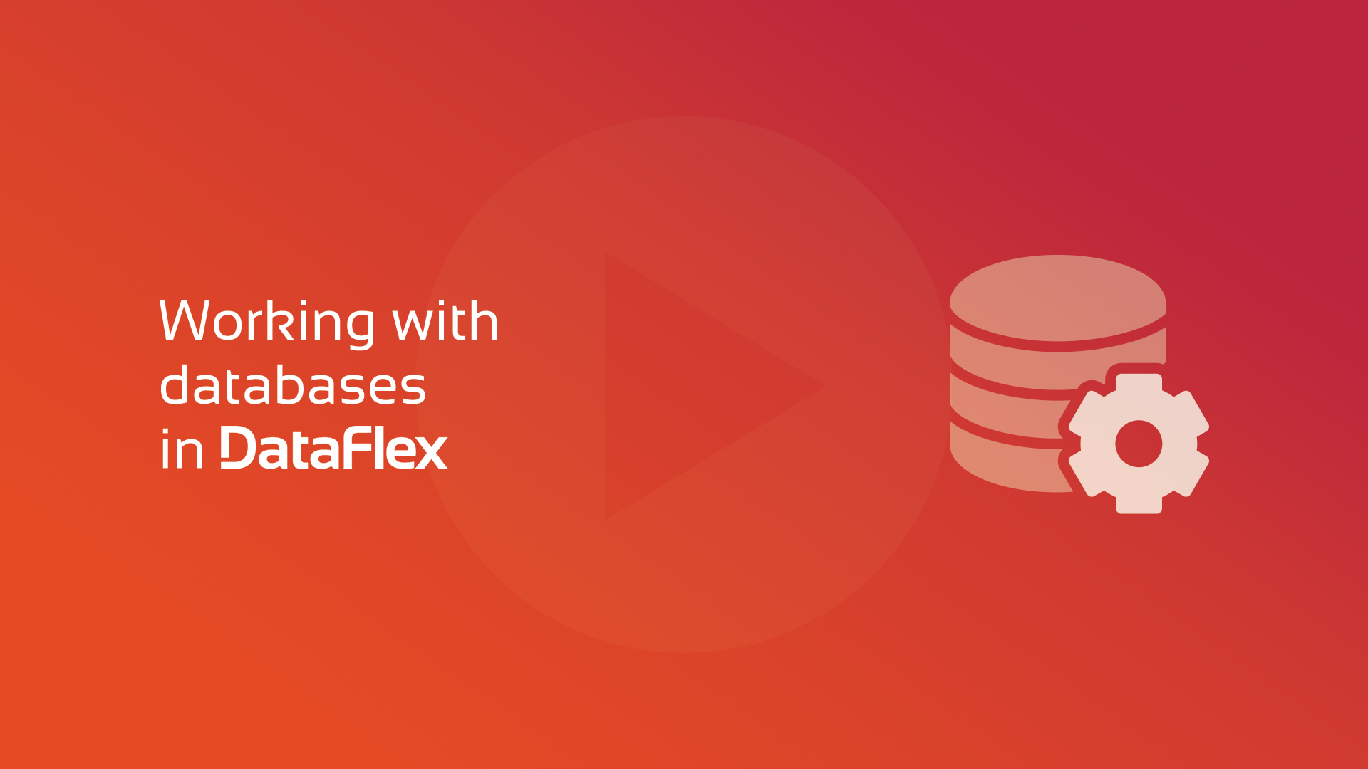 DataFlex Learning Center