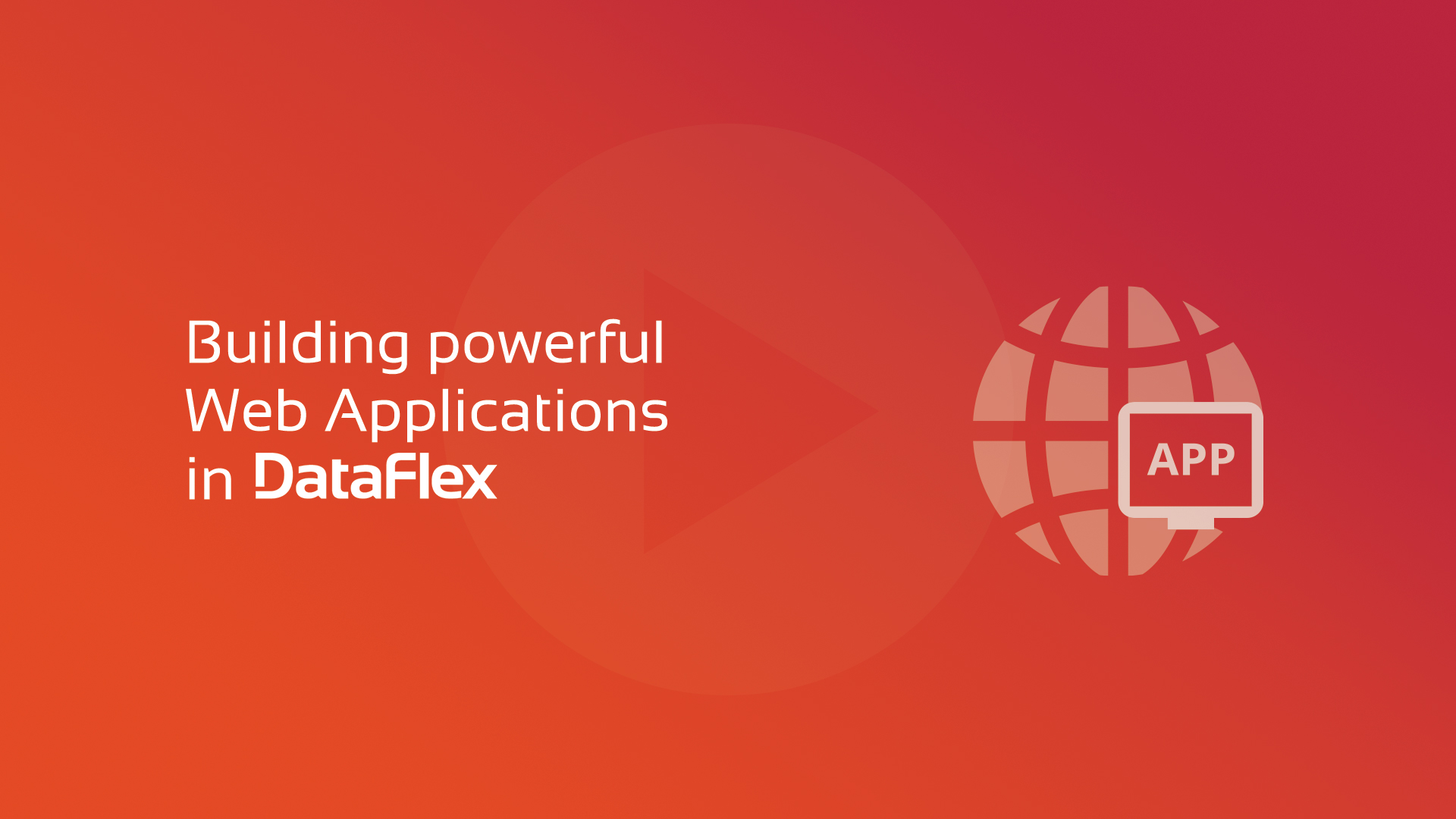 DFLC Lesson - Building powerful Web Applications