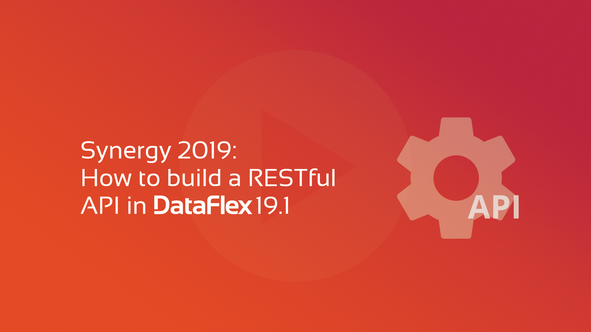 Dflc Lesson How To Build A Restful Api In Dataflex 191