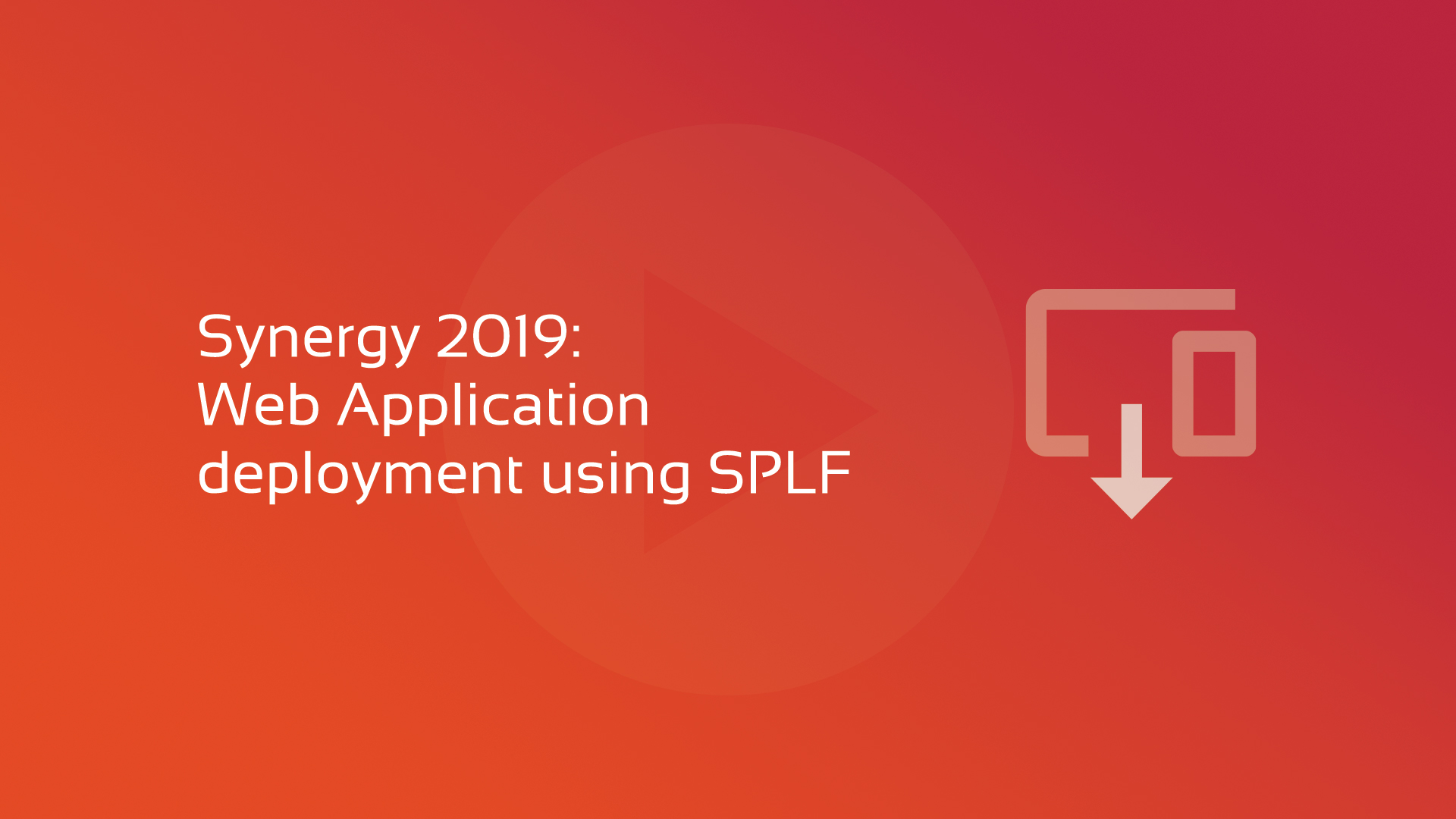 DFLC Lesson - Web Application Deployment using SPLF