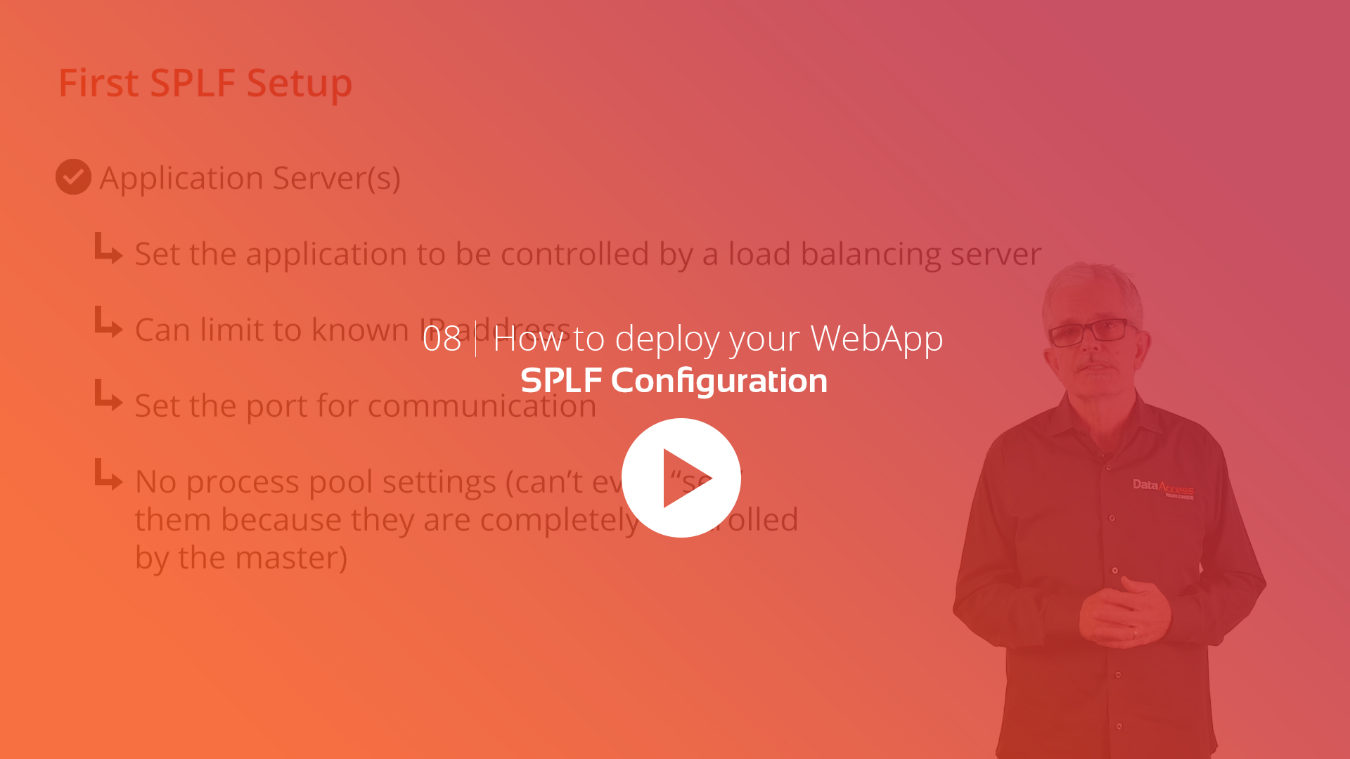 DFLC Lesson - SPLF Configuration